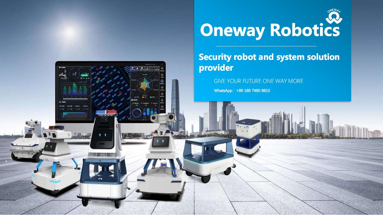 Airport Security Robot - Changsha Oneway Robot Co.,Ltd